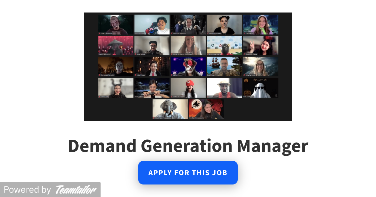 Demand Generation Manager - Hey Digital