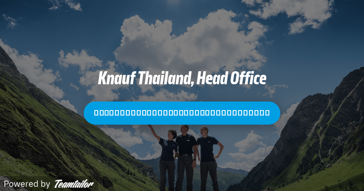 Head Office, Pakin Building, Bangkok - Knauf Thailand