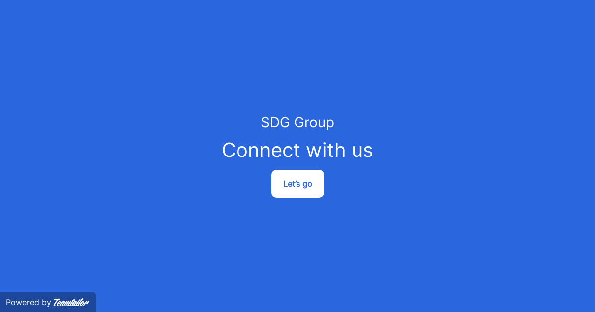 SDG Group – Connect