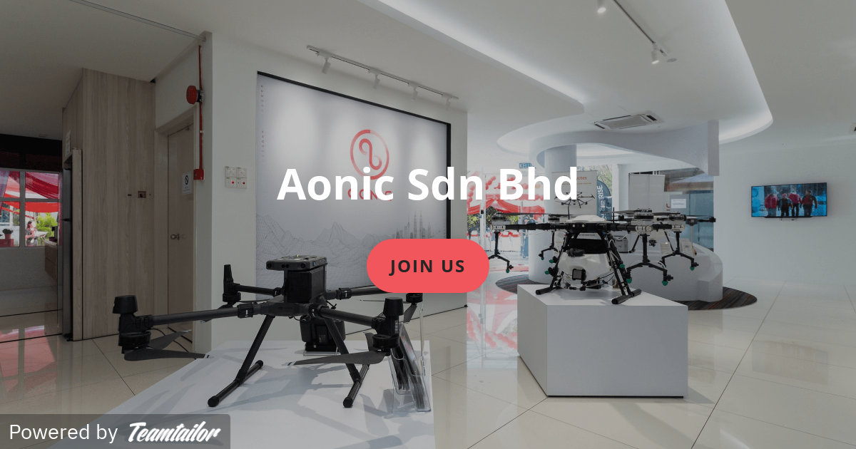 Careers in drone industry - Aonic
