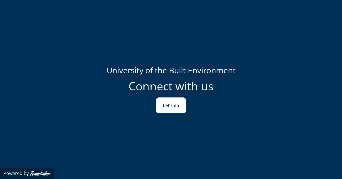 University of the Built Environment – Connect