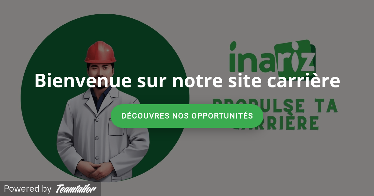 Carrière- Offres d'emploi Agro-alimentaire - Inariz