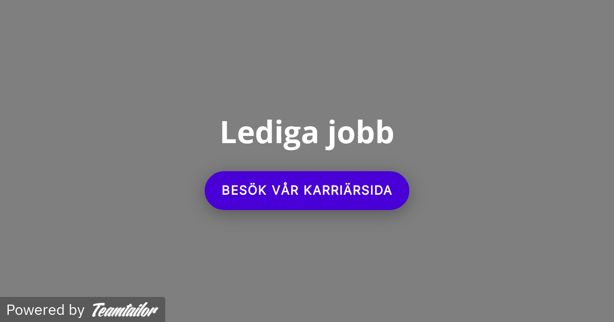 Lediga jobb - Sandberg Development AB