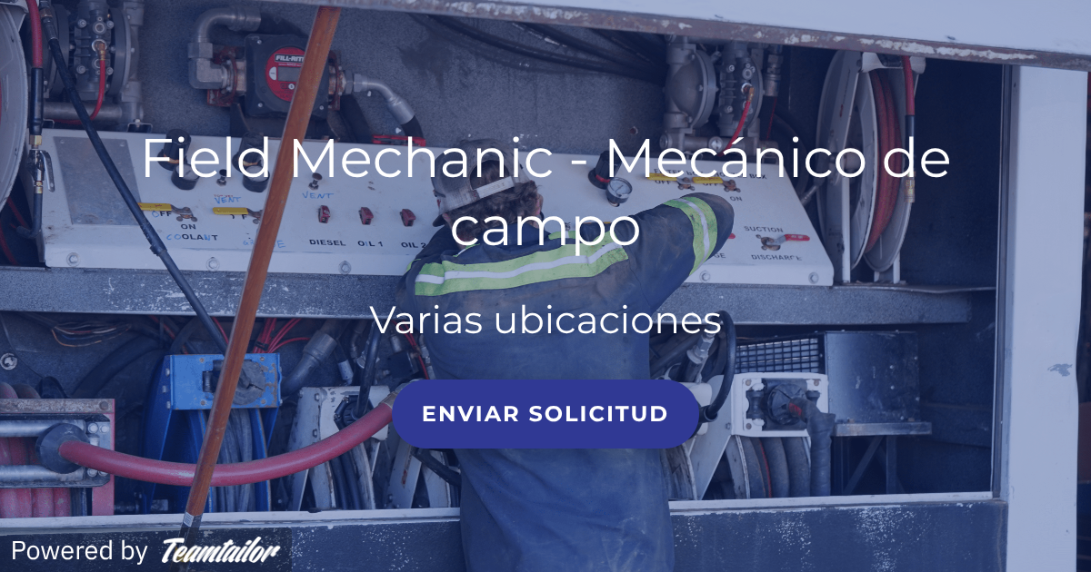 Field Mechanic - Mecánico de campo - HEI Civil - Colorado