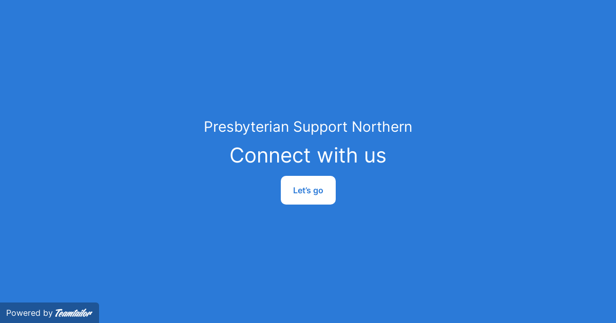 Presbyterian Support Northern – Connect