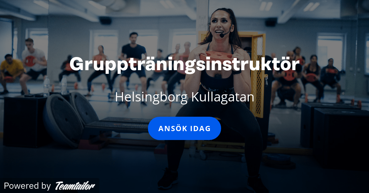 Gruppträningsinstruktör - Fitness24Seven
