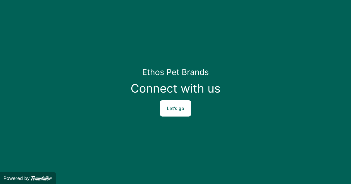 Ethos Pet Brands – Connect