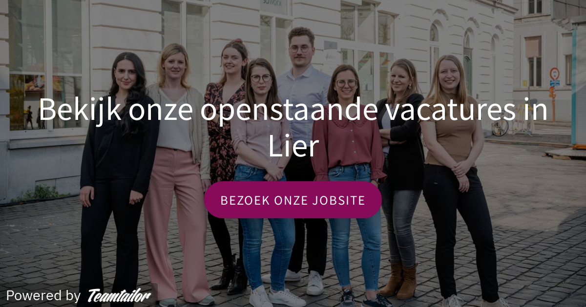 Bekijk onze openstaande vacatures in Lier - SD Worx