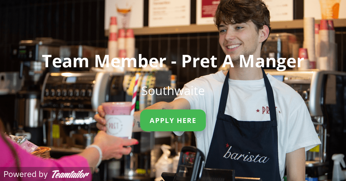 Team Member - Pret A Manger - Moto