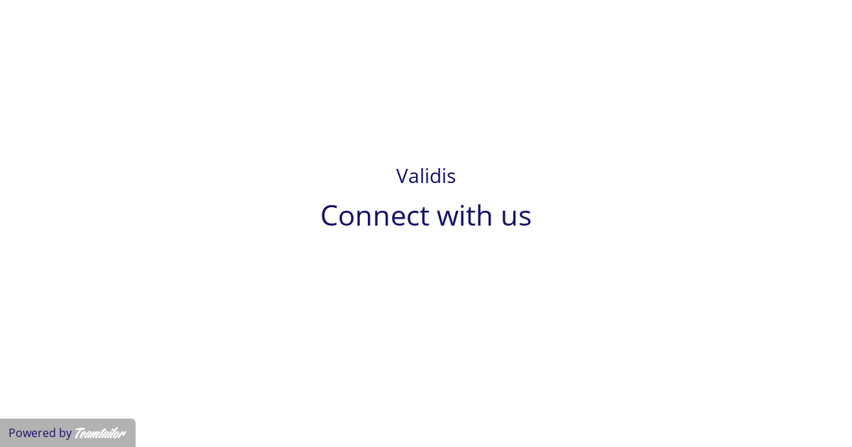 Validis – Connect
