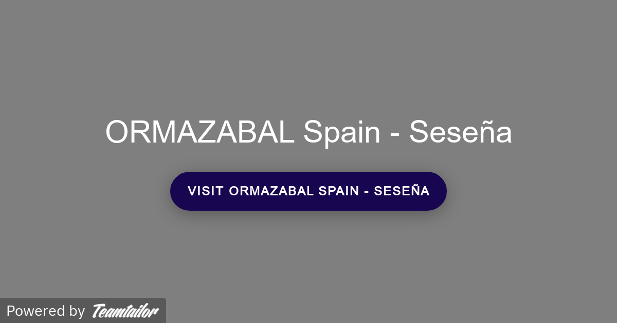 Spain - Toledo / Seseña - Ormazabal