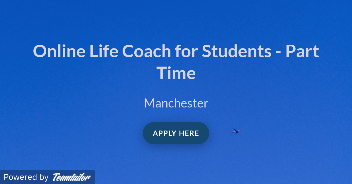 Online Life Coach for Students - Part Time - FNT