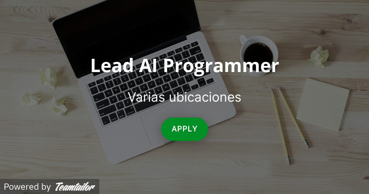 Lead AI Programmer - Ethikos