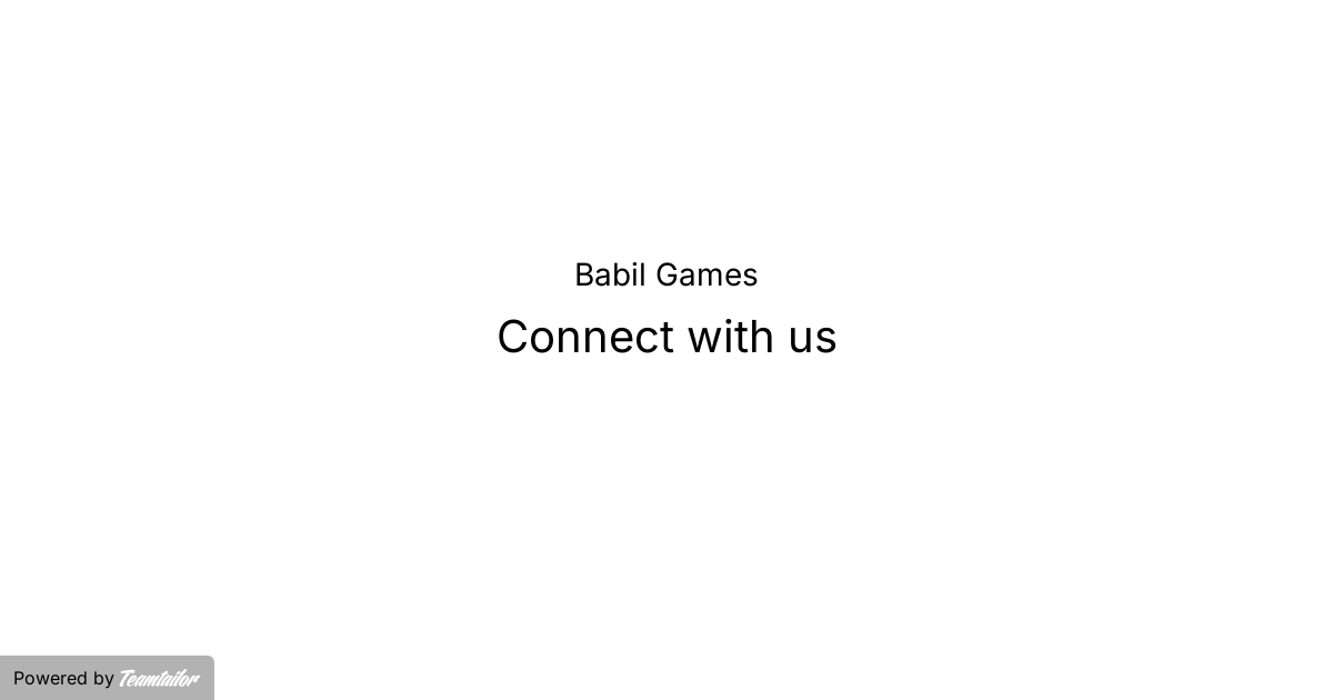Babil Games – Connect