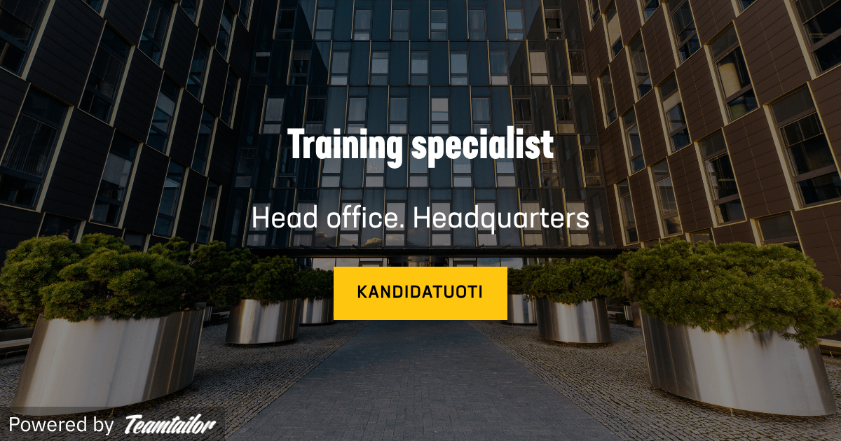 Training specialist - „Kesko Senukai Lithuania"