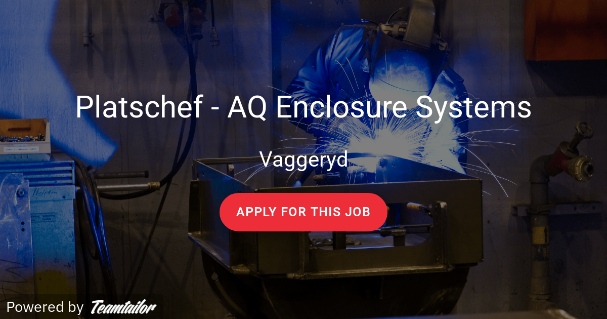 Platschef - AQ Enclosure Systems - AQ Group