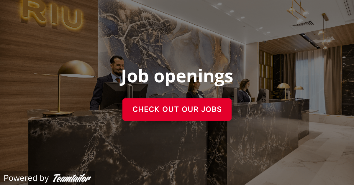 Jobs openings - RIU Hotels & Resorts