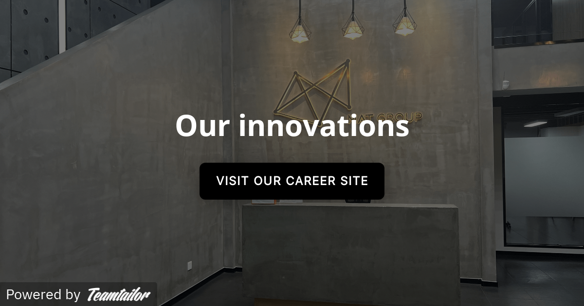 Our innovations - MAT Group