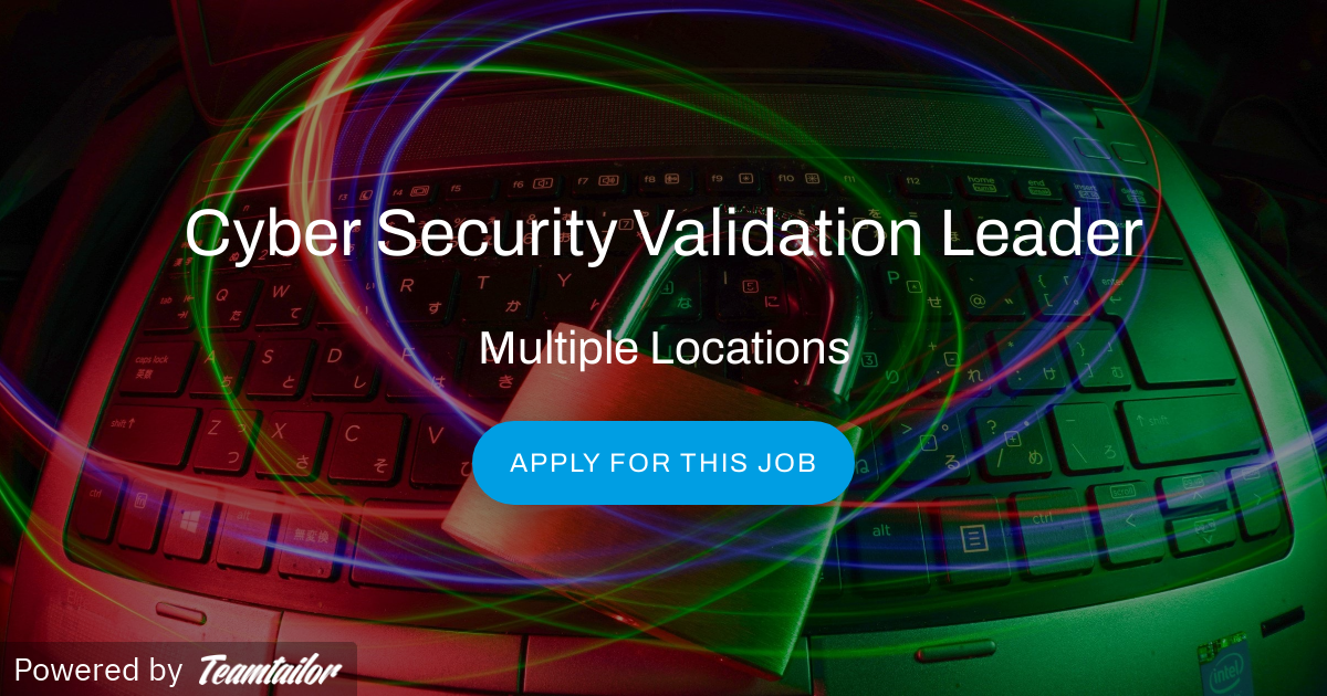 Cyber Security Validation Leader - Autoliv Group Cyber Security Validation Leader - Autoliv Group