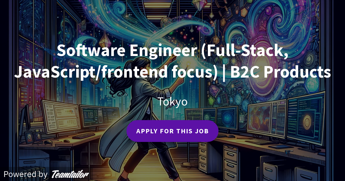 Software Engineer (Full-Stack, JavaScript focus) - TableCheck