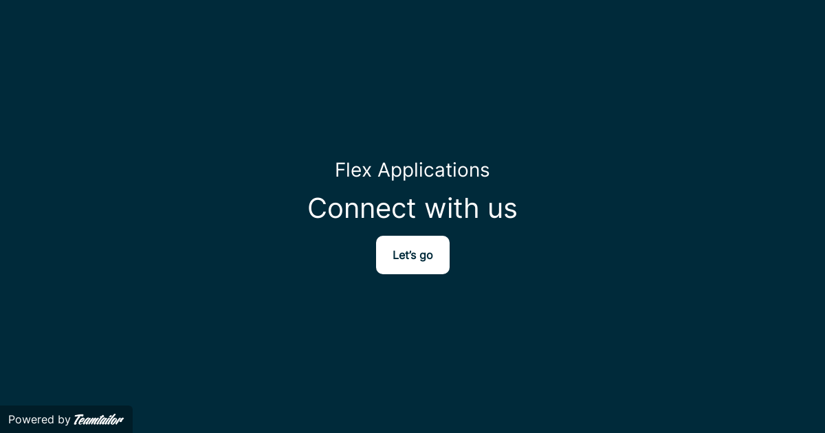Flex Applications Sverige AB – Connect