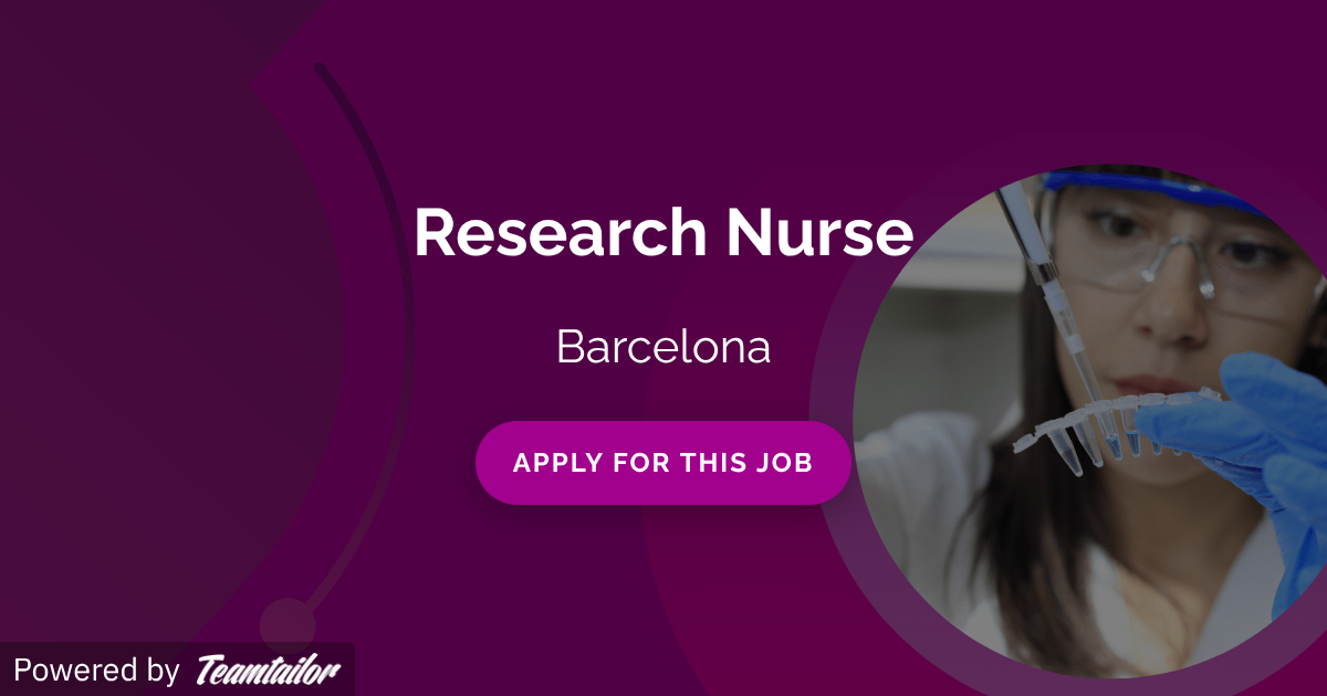 Research Nurse - VHIR