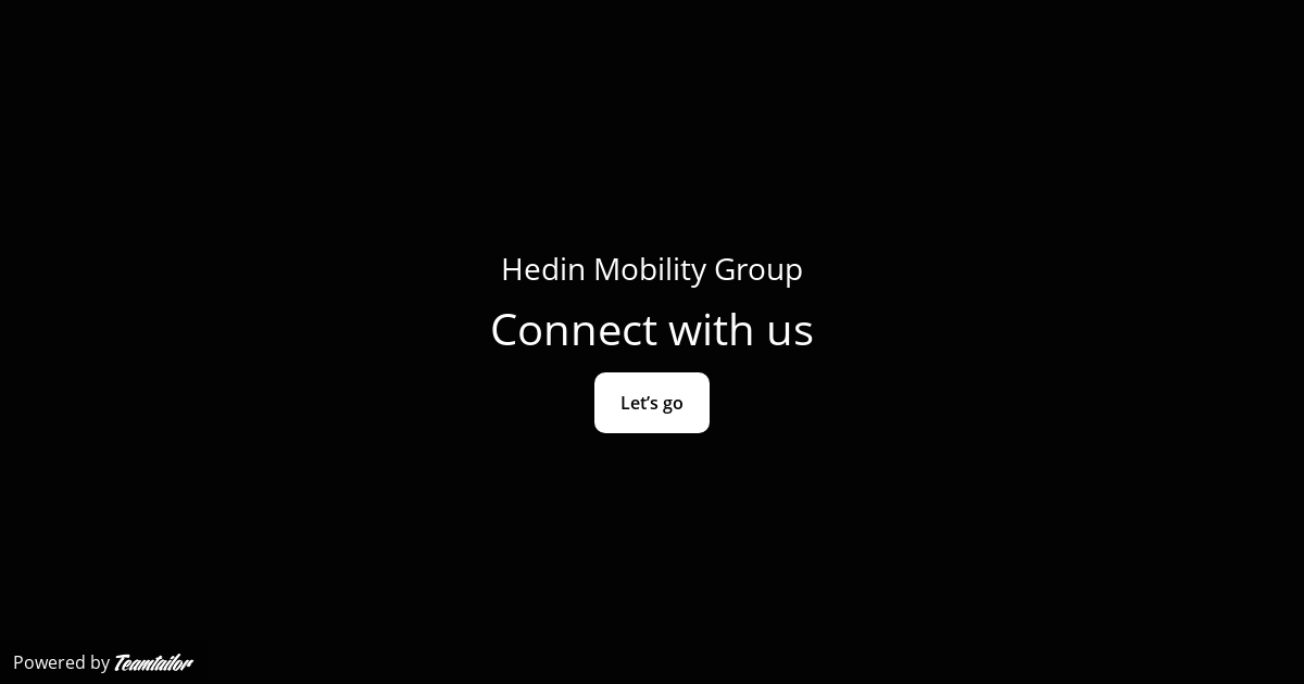 Hedin Mobility Group – Connect