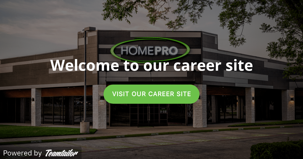 Careers at HomePro - HomePro