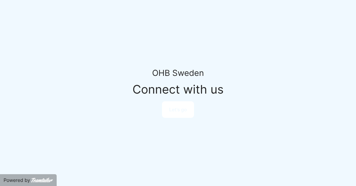 OHB Sweden – Connect