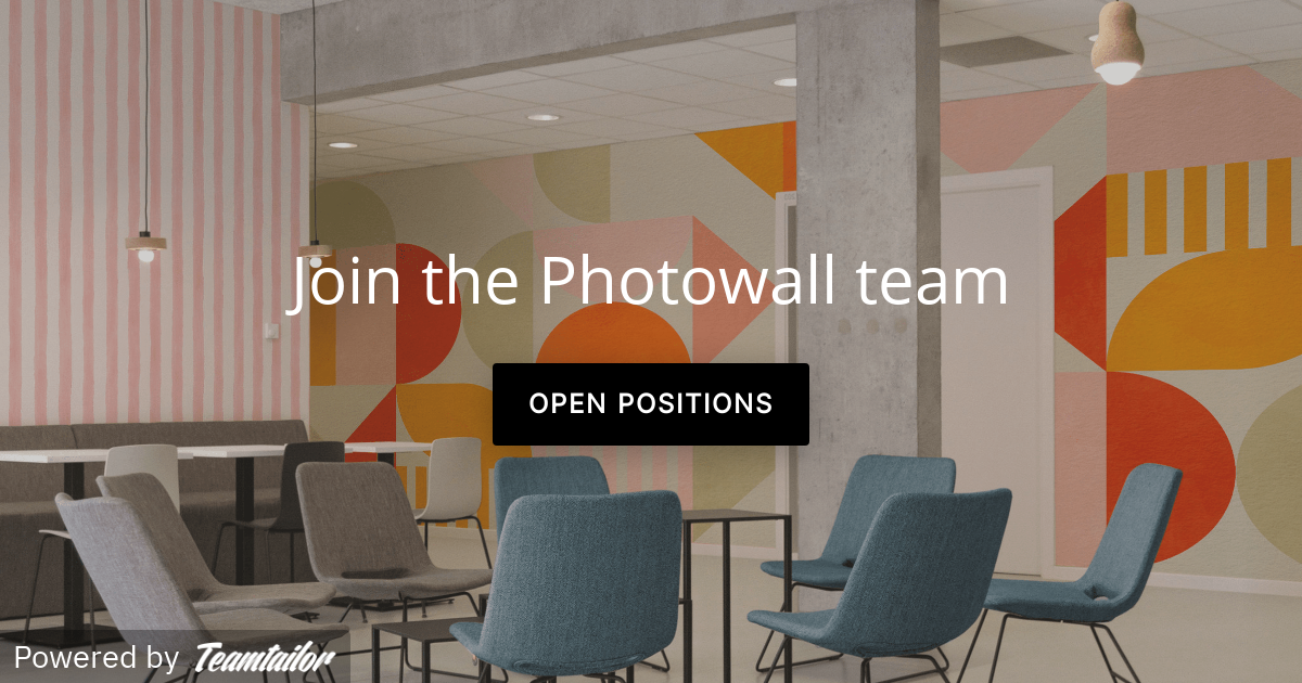 Join the team - Photowall