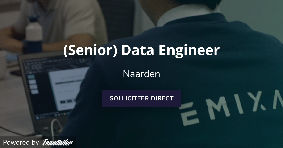 (Senior) Data Engineer - Emixa