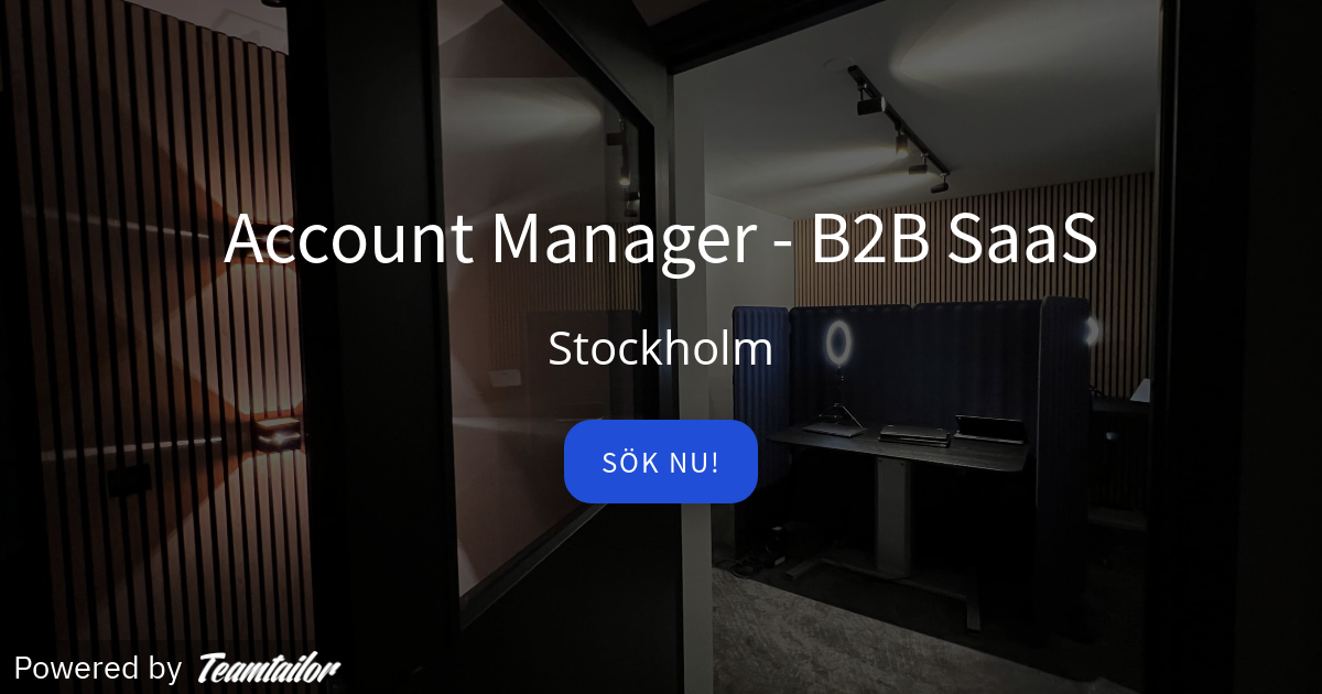 Account Manager - B2B SaaS - SimpleSign