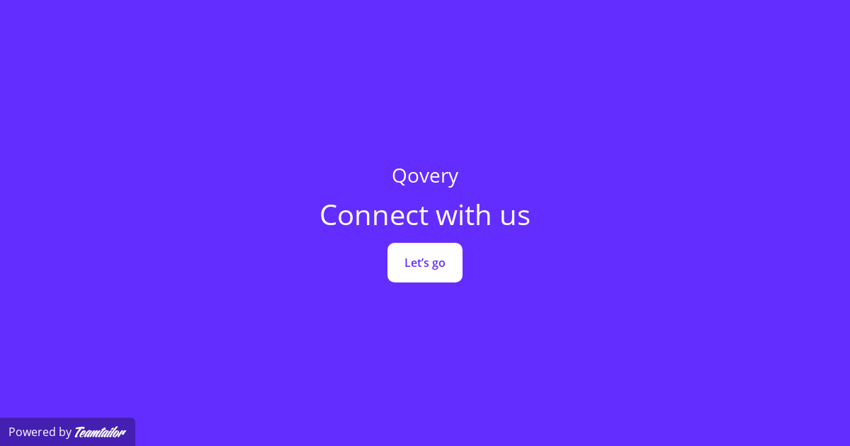 Qovery – Connect