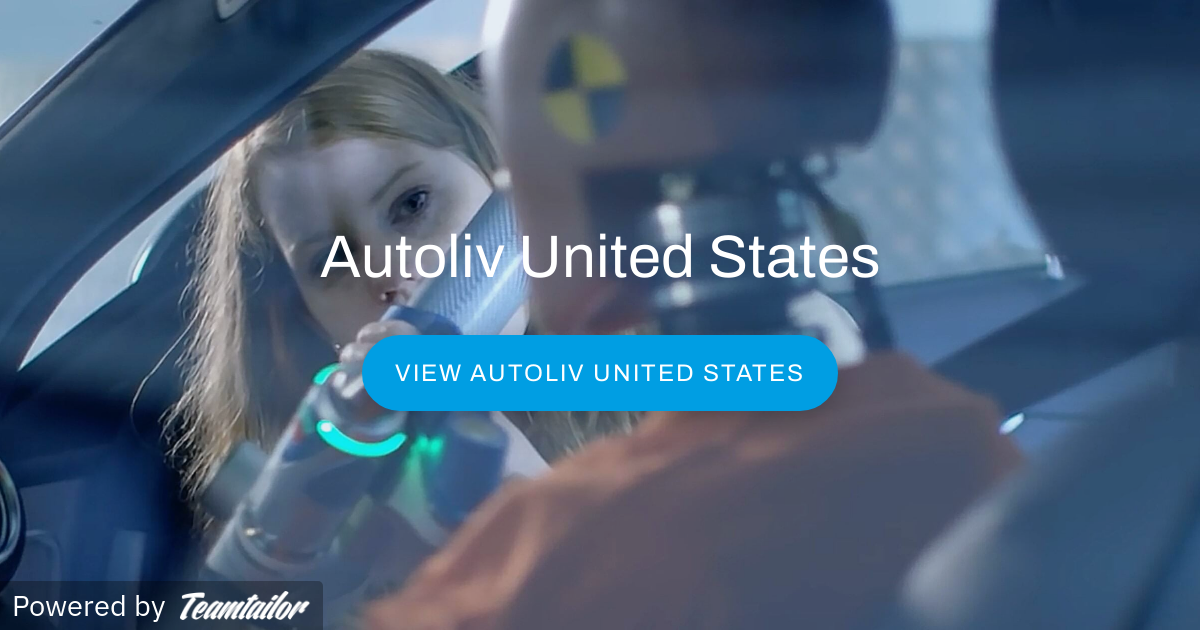 A decision that can change lives - Autoliv United States