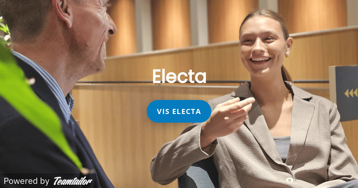Håndplukker de bedste kandidater for vores kunder - Electa P/S