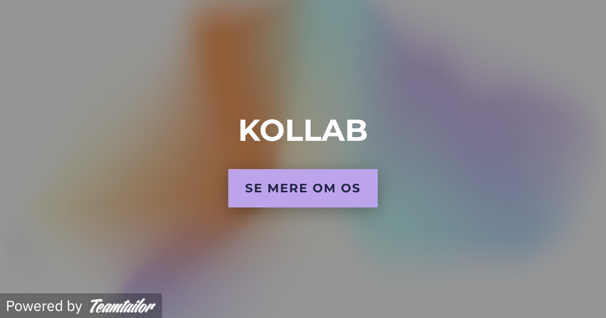 KARRIERE MED KOLLAB - KOLLAB A/S