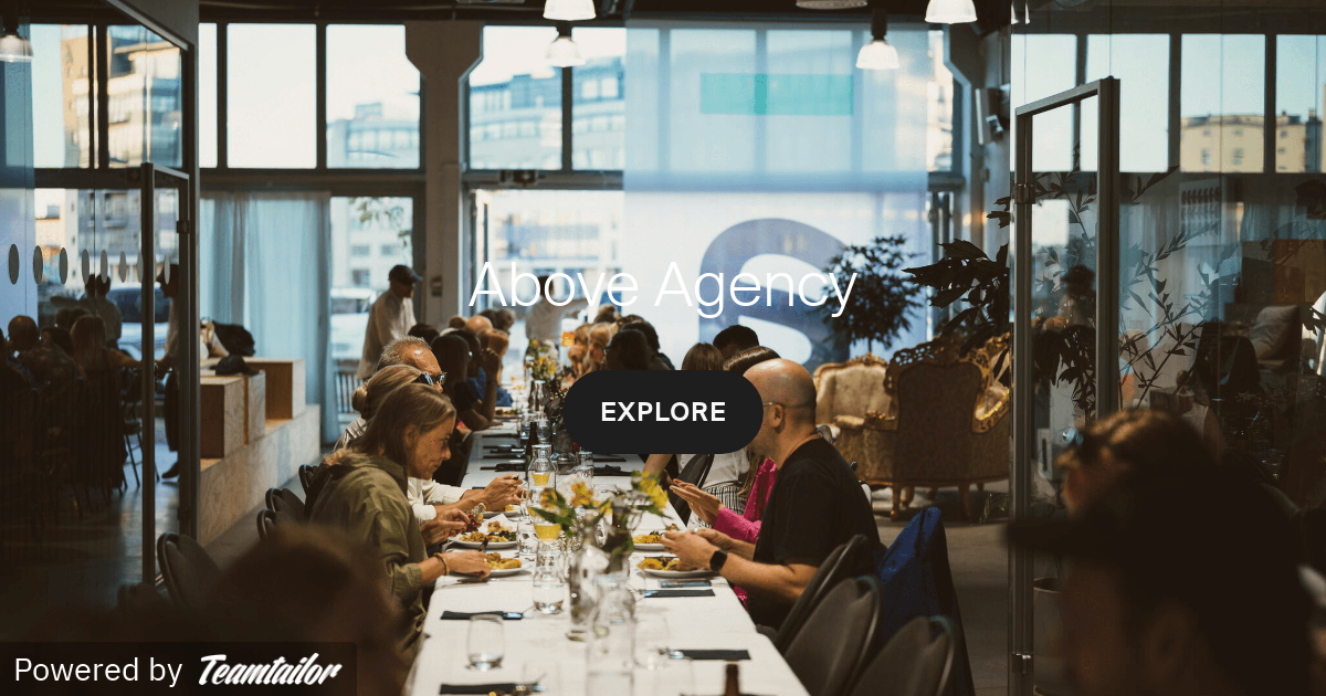 Make a change! - Above Agency