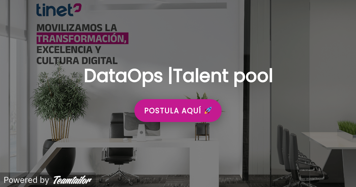 DataOps |Talent pool - TINET