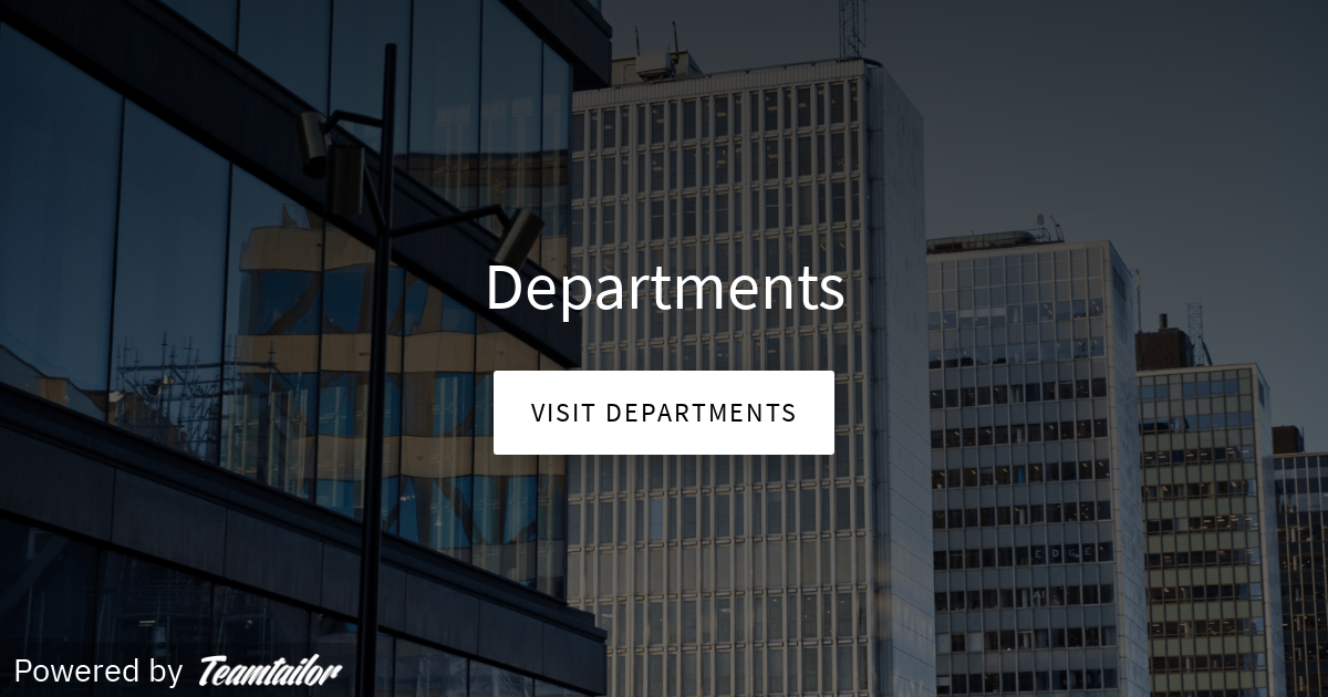 Departments - Tendium