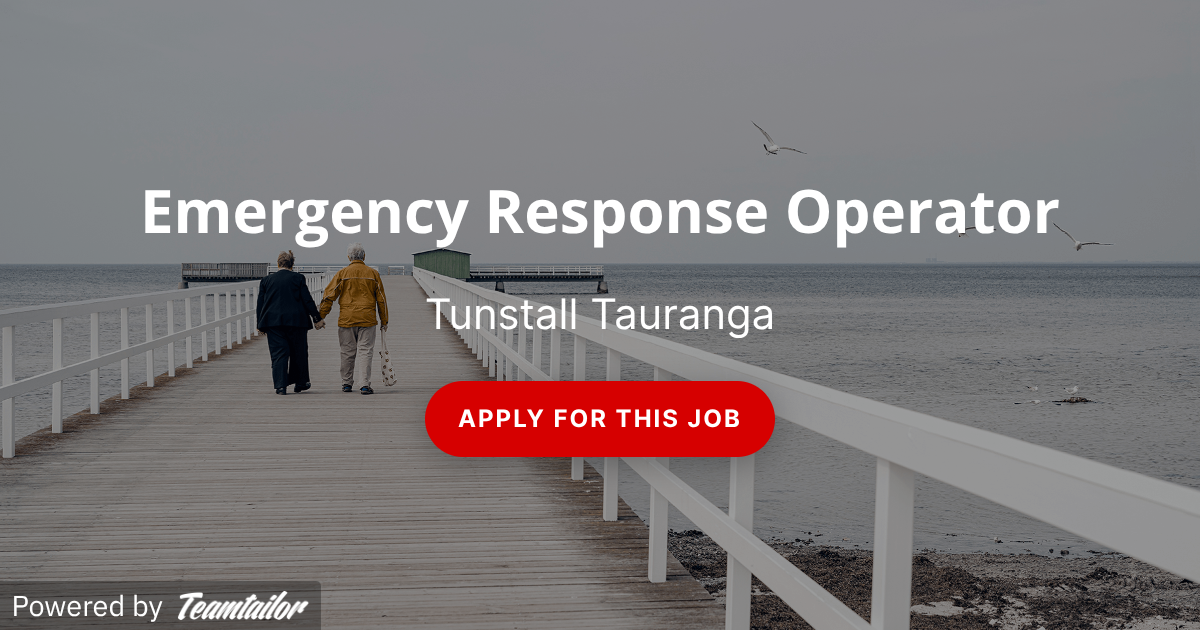 Emergency Response Operator - Tunstall APAC