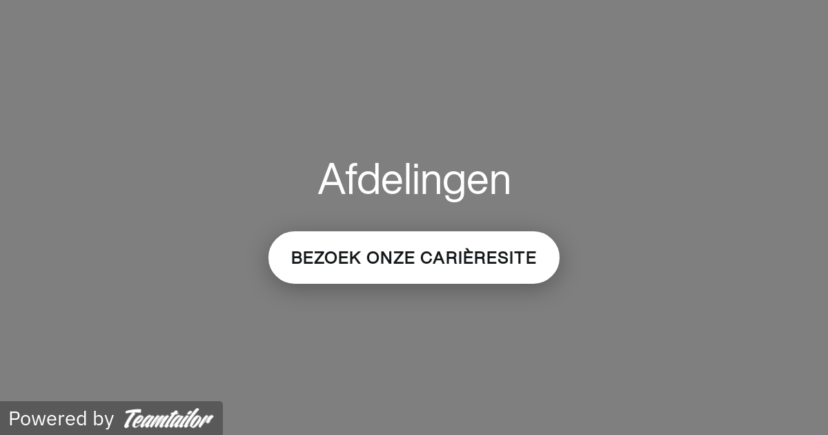 Onze verschillende afdelingen - Certhon