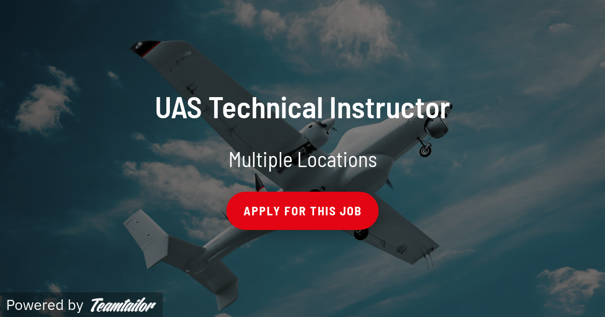 UAS Technical Instructor - Tekever