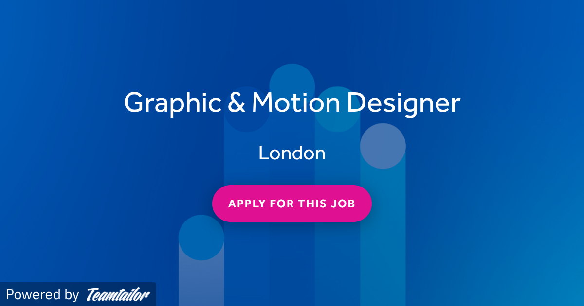 Graphic & Motion Designer - BigHand