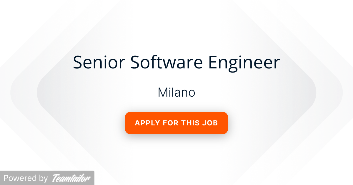 Senior Software Engineer - Akamas