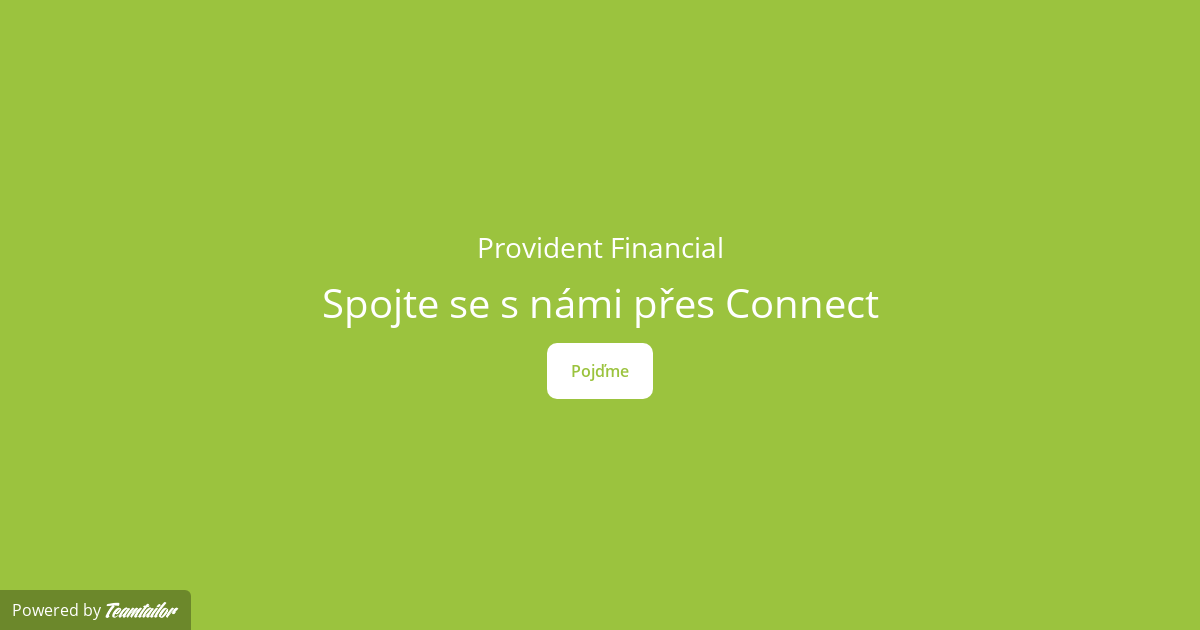 Provident Financial – Connect