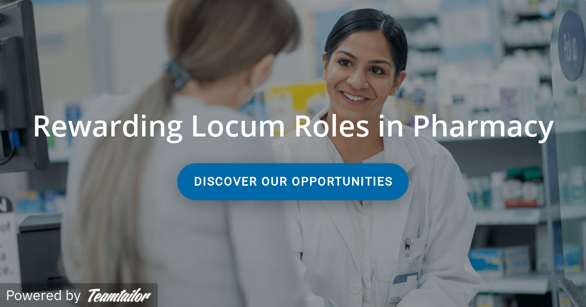 Locum Pharmacy Opportunities - Direct Medics