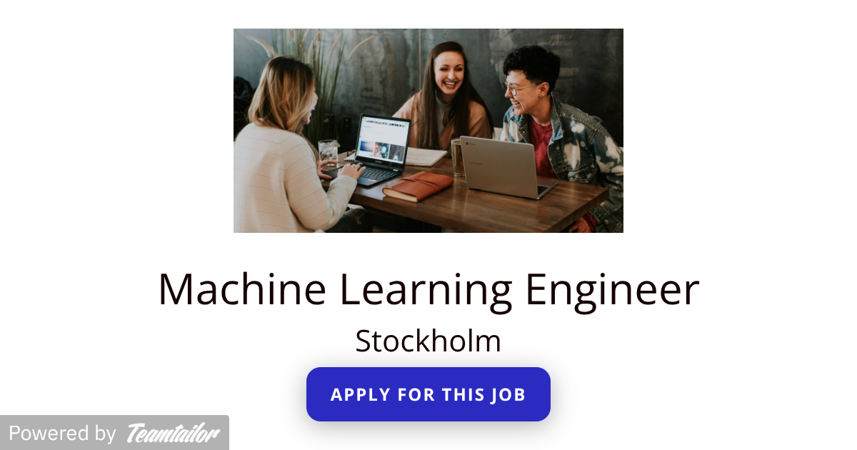 Machine Learning Engineer - CO-WORKER TECHNOLOGY