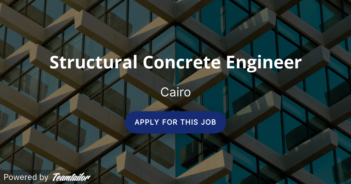 Structural Concrete Engineer - SSE