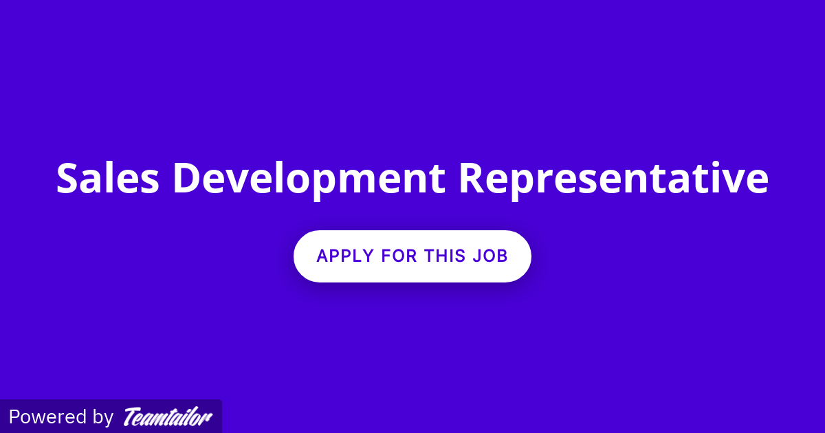 Sales Development Representative - Virtual Staff Labs