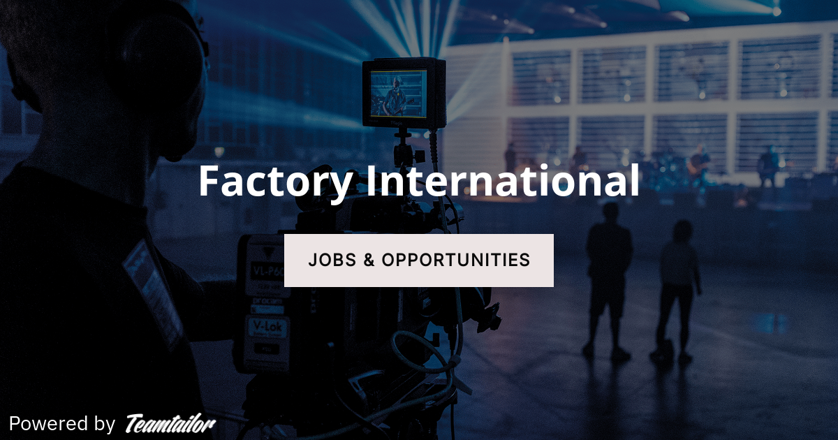 Jobs - Factory International